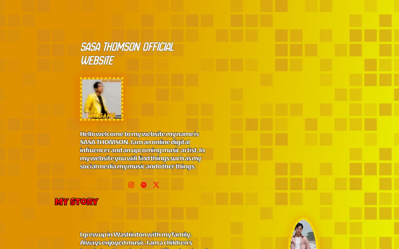SASA THOMSON OFFICIAL WEBSITE